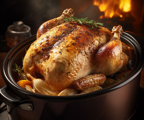 Acanbonac's Whole Chicken in a Crock Pot Recipe